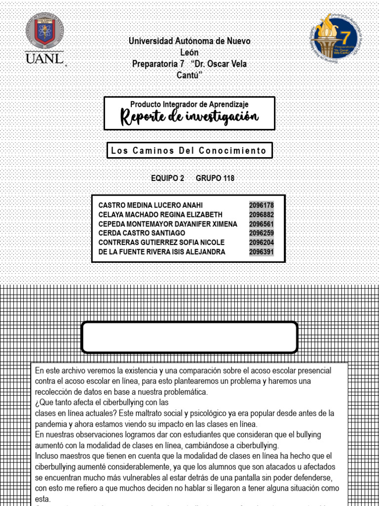 Equipo2 Pia LCC | PDF | Acoso cibernético