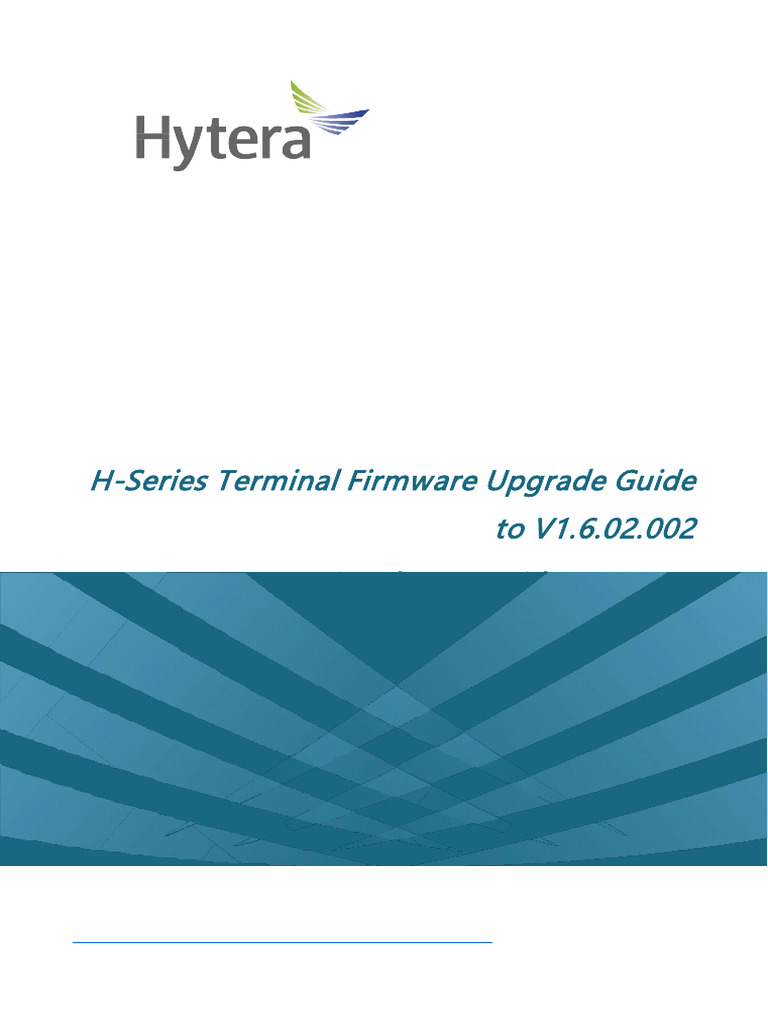 H-Series Terminal Firmware Upgrade Guide | PDF | Copyright | Icon (Computing)