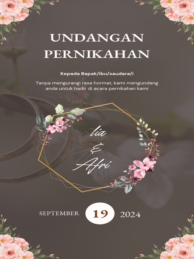 Undangan Pernikahan Fadelia Madelin & Afri Yanto. - 20240916 - 180930 ...