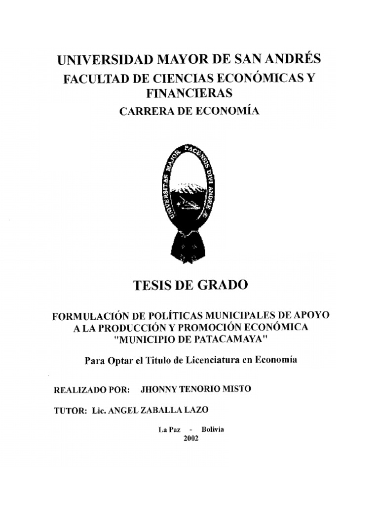Tesis Importancia de La Imprescindible Trcnica de Schom | PDF ...