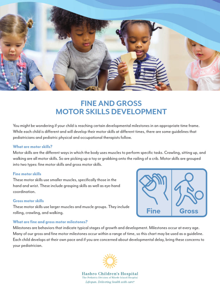 HCH Fine+Gross Skills - Infographic | PDF