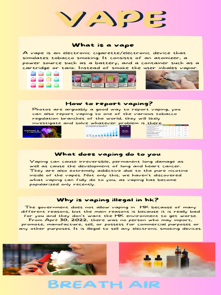 Vape Infographic | PDF
