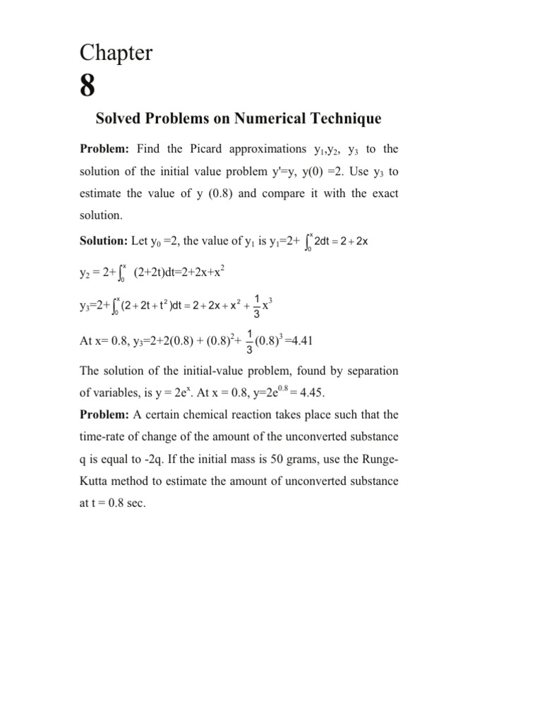 Numerical Methods2 | PDF