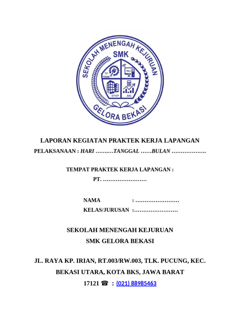 LAPORAN KEGIATAN PKL (2) | PDF