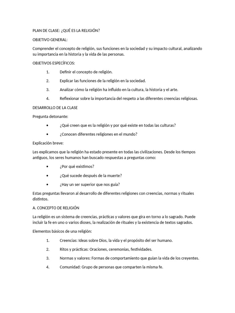 Comprendiendo la Religión y su Impacto | PDF | Rituales | Textos Religiosos