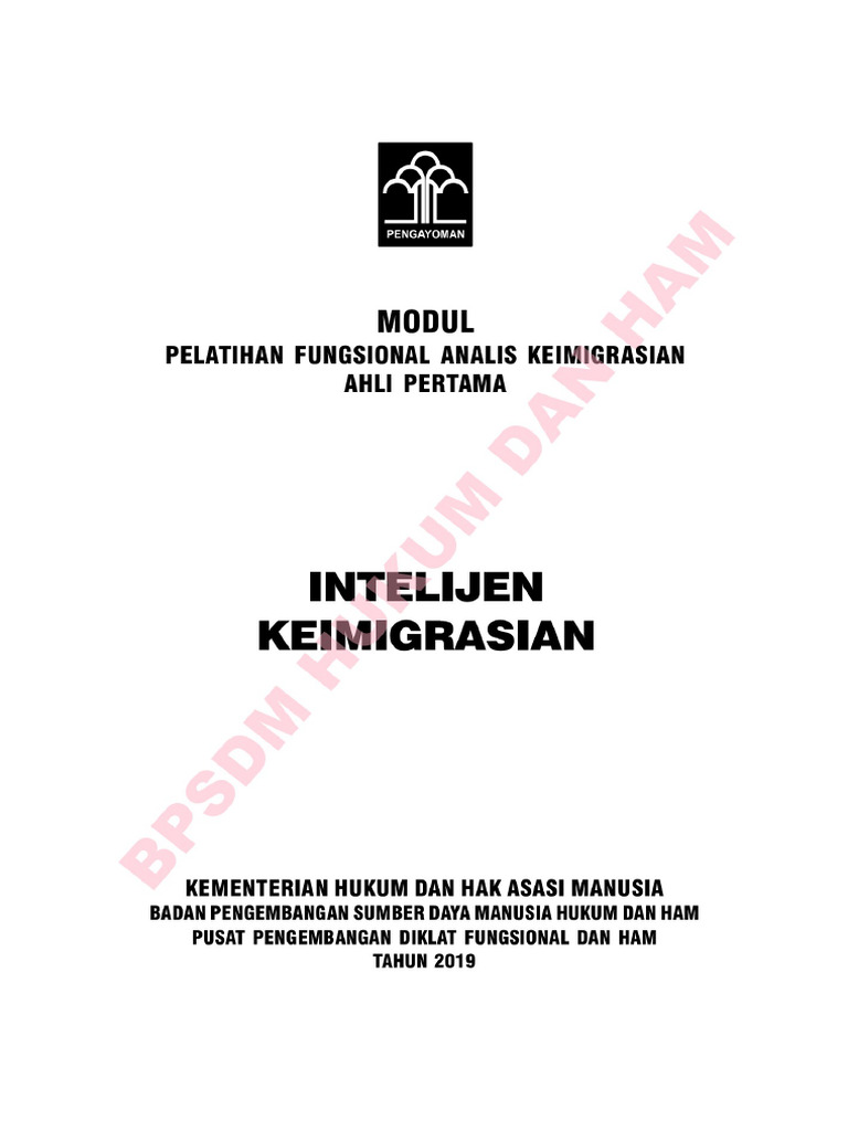 Modul 3 Intelijen Keimigrasian Oke - Unduh Buku - 1-50 Halaman - PubHTML5 | PDF