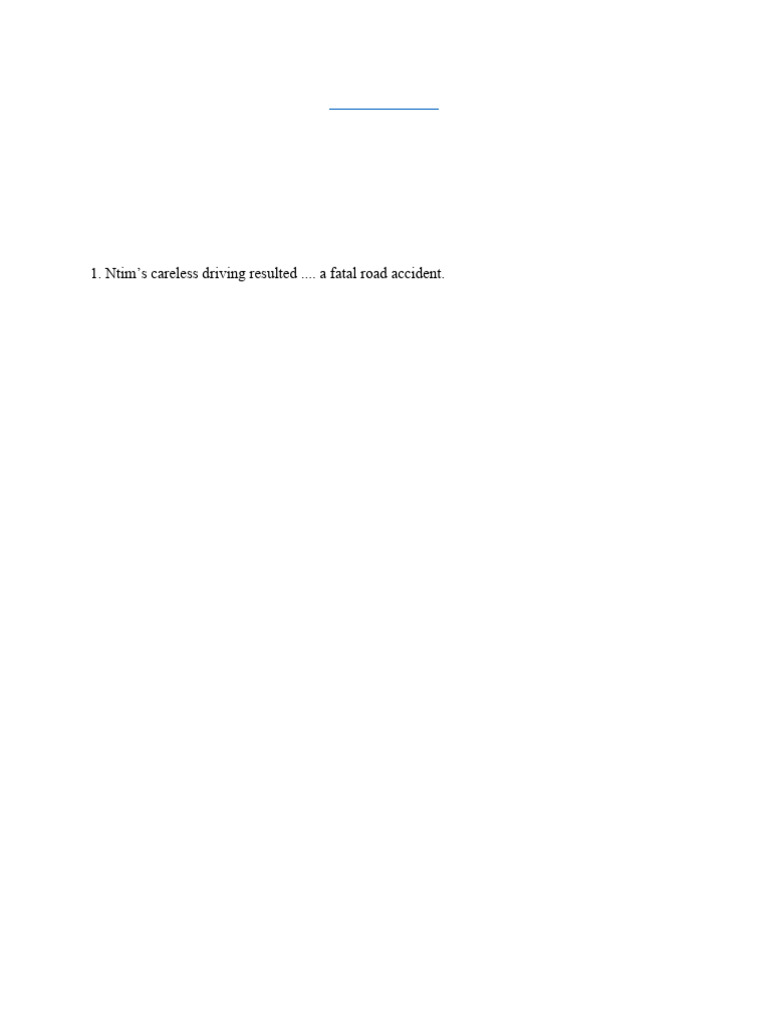 BECE 2015 English Questions & Answers | PDF