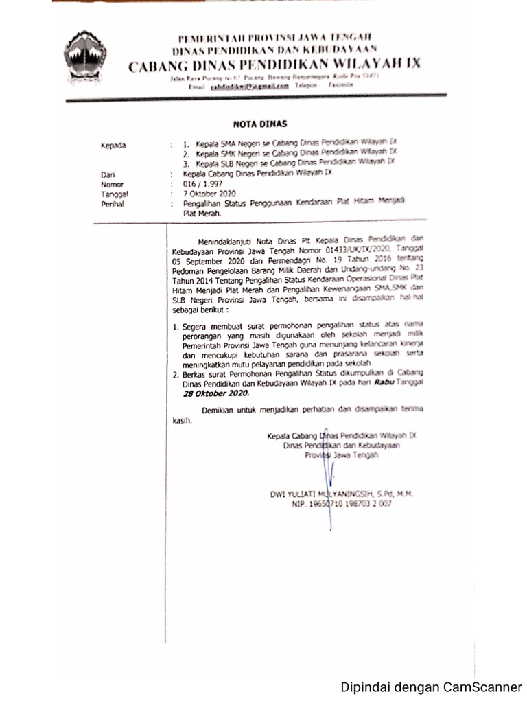 ND Status Kendaraan | PDF