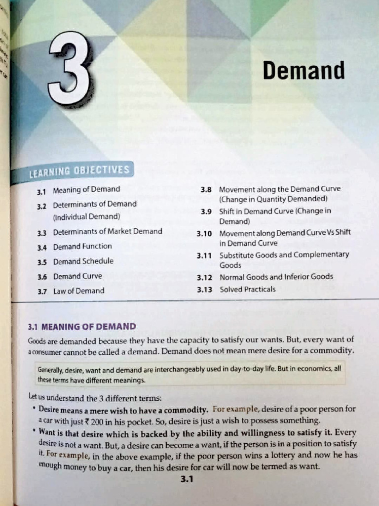 Understanding Demand in Economics | PDF | Demand | Demand Curve