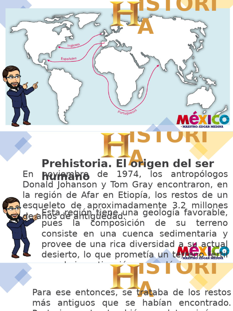 Contenido. 1.1 Los Albores de La Humanidad, Los Pueblos | PDF | Lucy ...