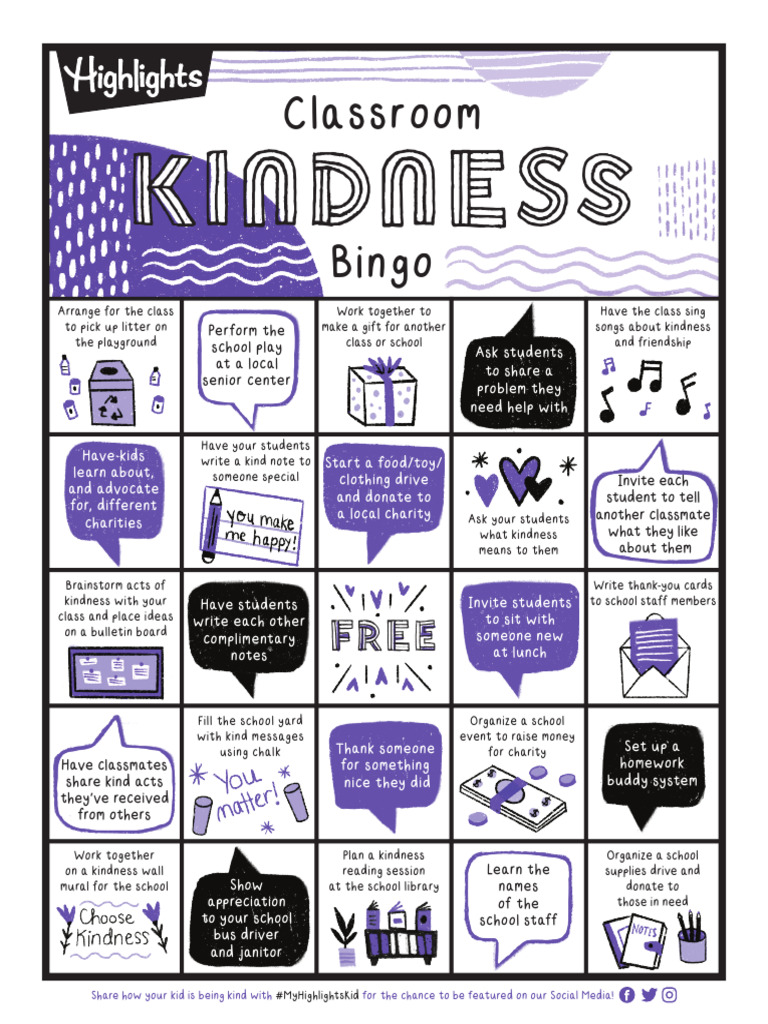30 Acts of Kindness for Schools | PDF