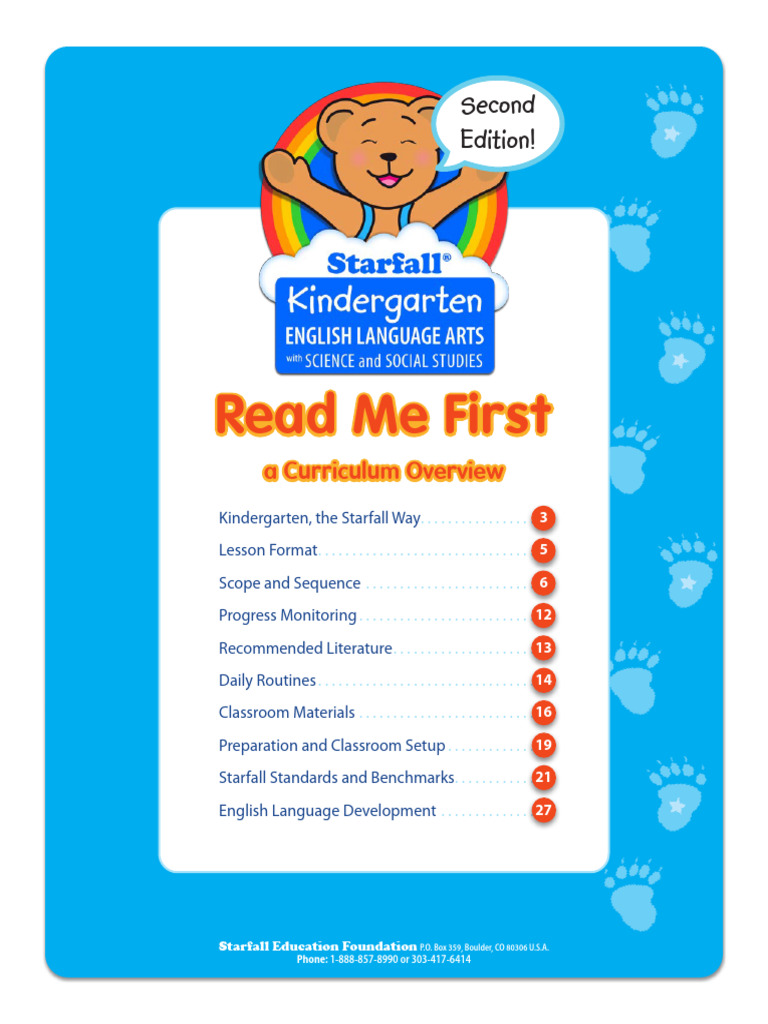 k_read_me_first | PDF | Reading Comprehension | Phonics
