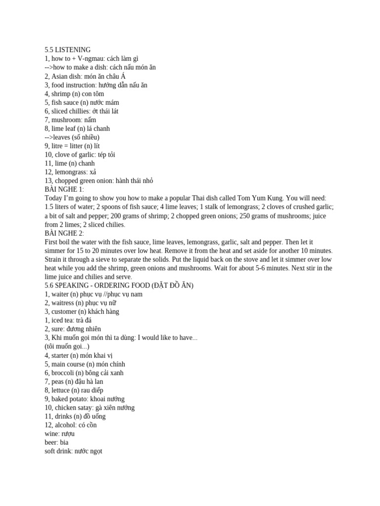 Bu I 32 - Đ C Unit 5 - 5.5 (19.1) | PDF