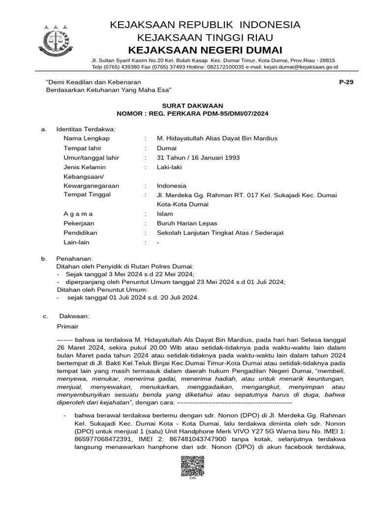 P-29 M. Hidayatullah (1) | PDF