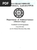 Complete Political Science Notes B.A. 1st Year, 1st Semester | PDF ...