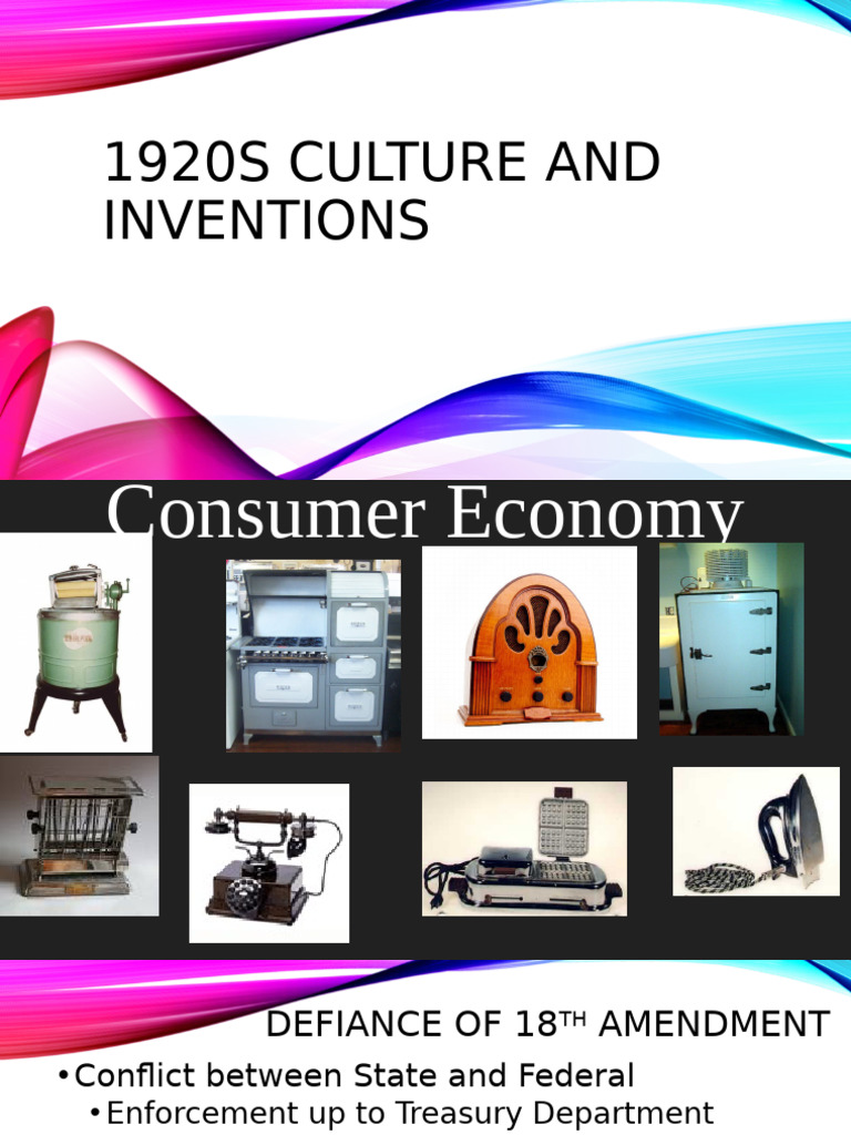 1920s Culture and Inventions | PDF