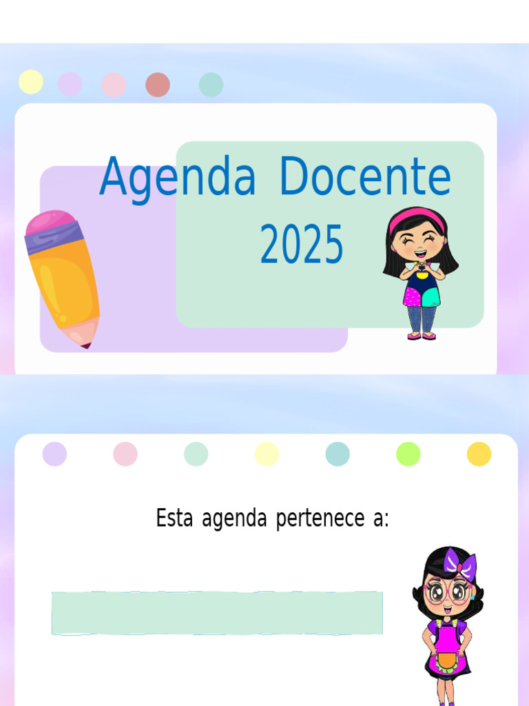 Agenda Docente | PDF