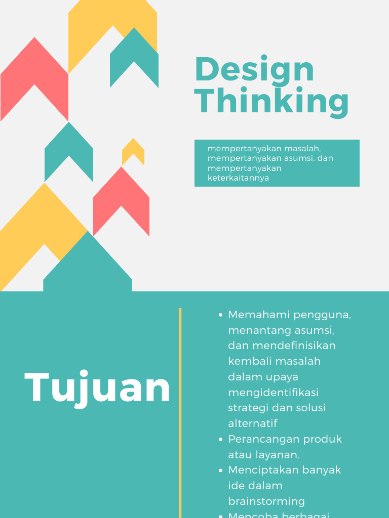Design Thinking: Empathy and Goal Setting | PDF | Industrial And ...