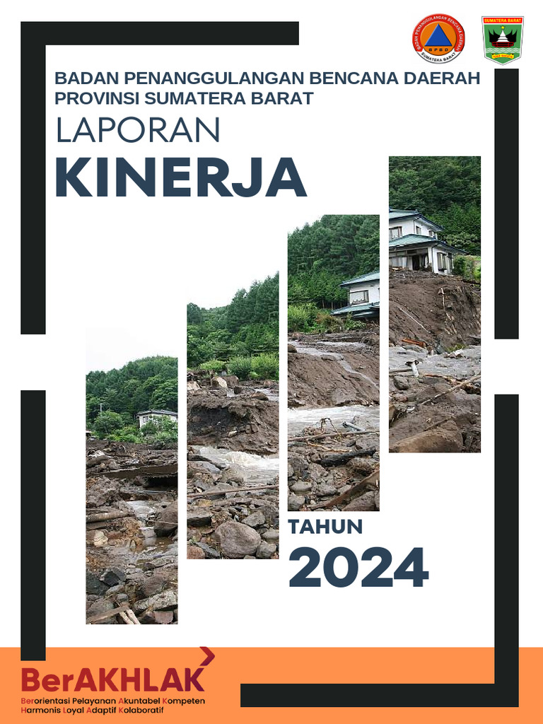 Laporan Kinerja BPBD Sumbar 2024 | PDF