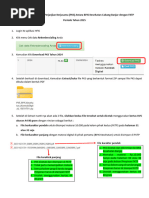 Tata Cara Pencetakan Dan Penandatangan PKS BPJS Kesehatan Tahun | PDF