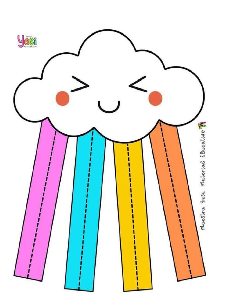 Nube Para Recortar | PDF