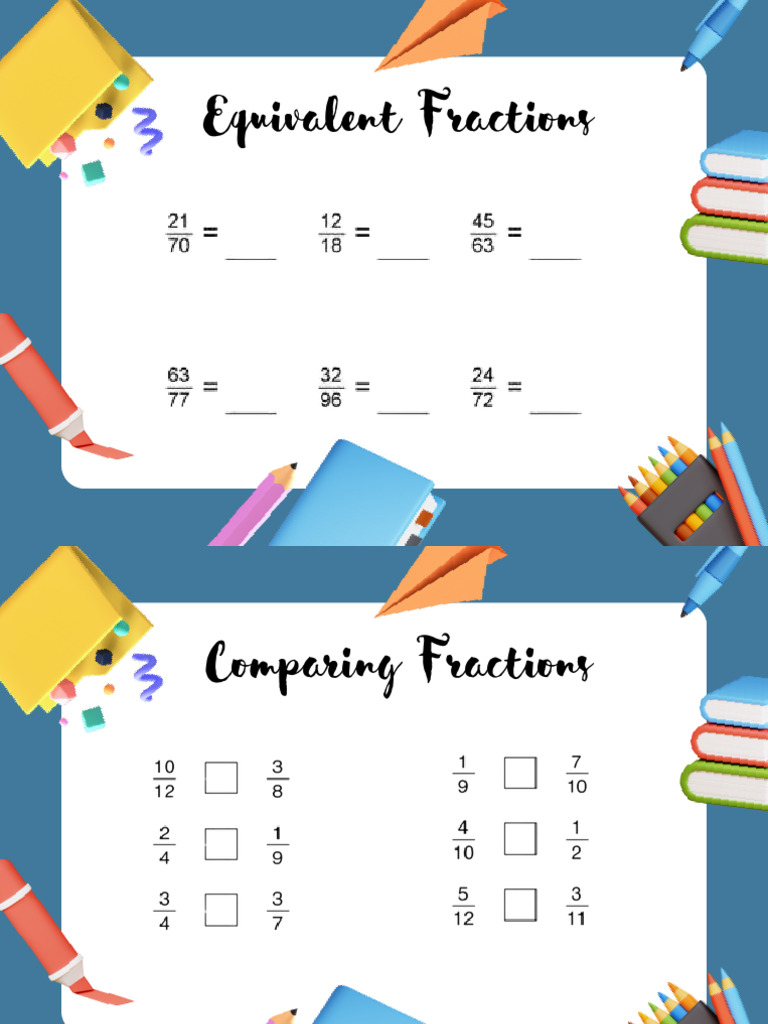 Understanding Equivalent Fractions | PDF