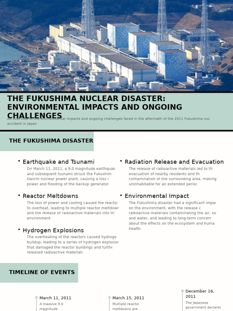 The Fukushima Nuclear | PDF | Fukushima Daiichi Nuclear Power Plant | Nuclear And Radiation ...