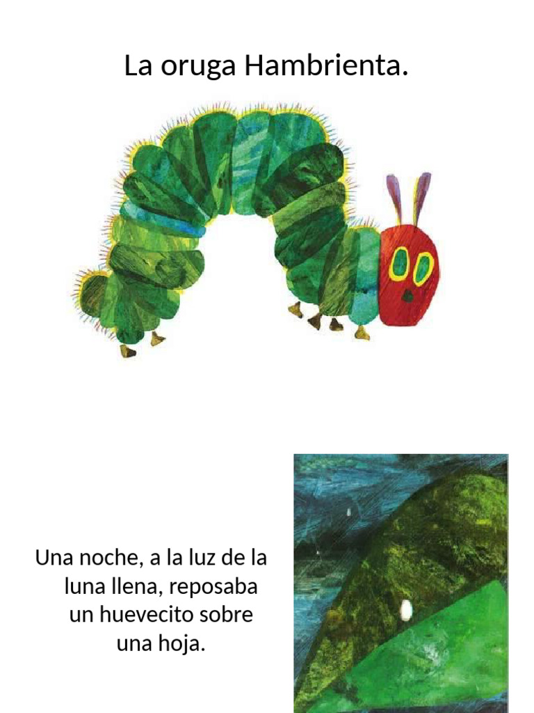 La Oruga Hambrienta | PDF
