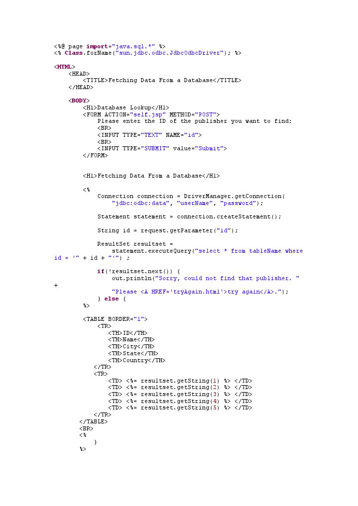 Fetching Records From A Database Pdf Business