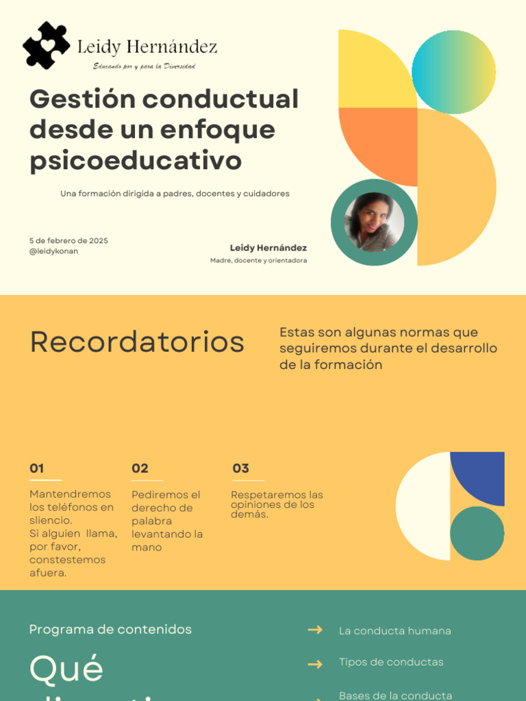 Estrategias de Gestión Conductual Familiar | PDF | Comportamiento | Sistema nervioso