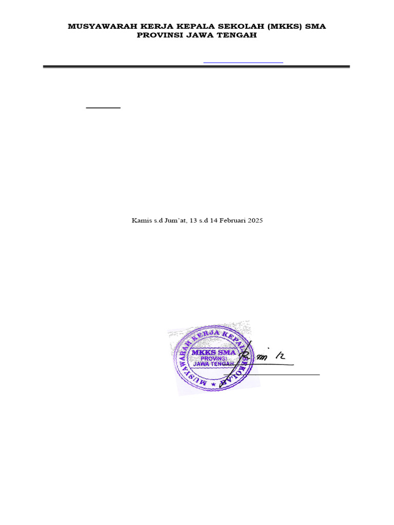 Undangan Kegiatan Deep Learning Dan Seleksi Nasional 2025 | PDF