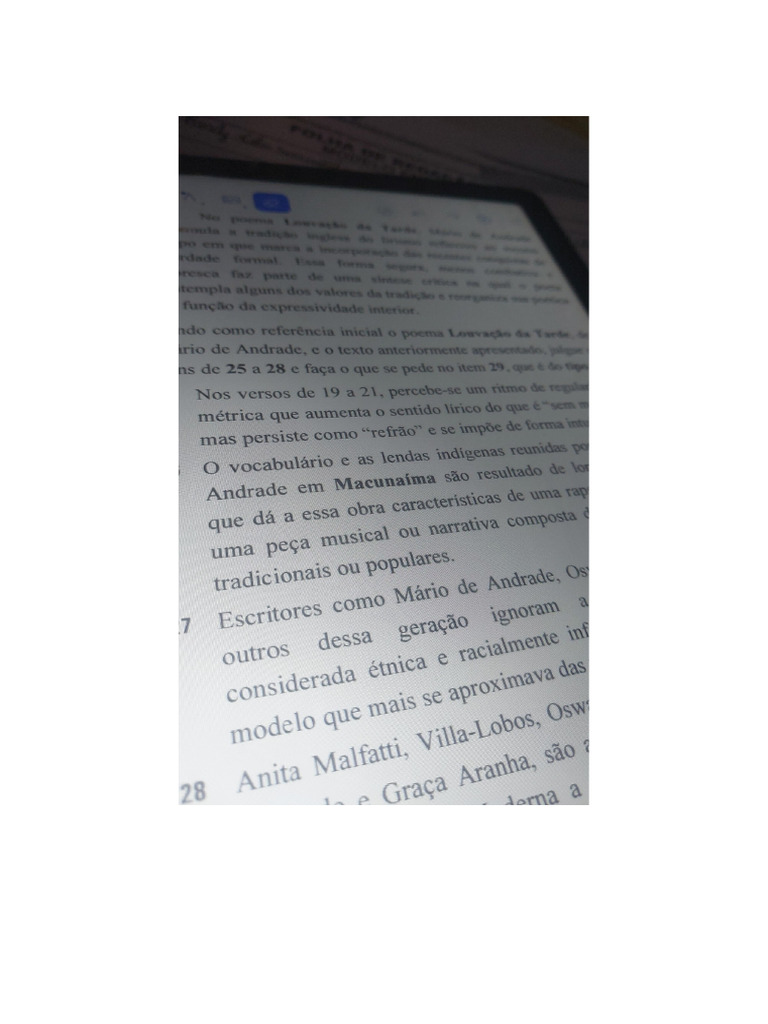 Macunaima Analisw Vocabulo | PDF