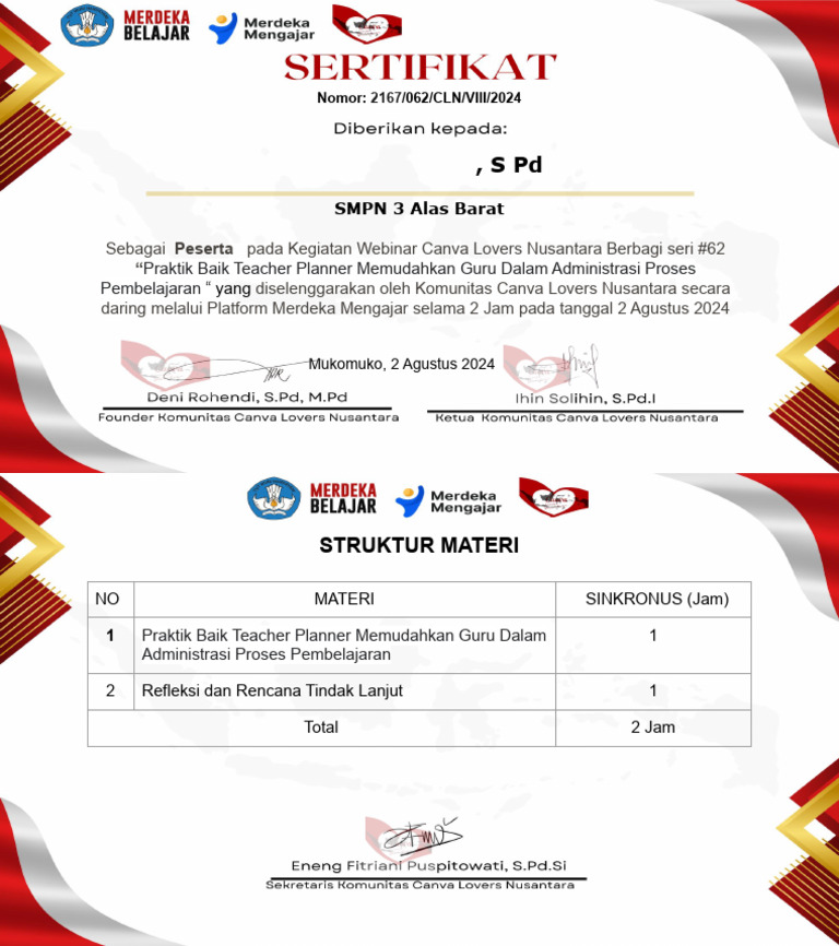 Lina serti 2 jam 2 | PDF