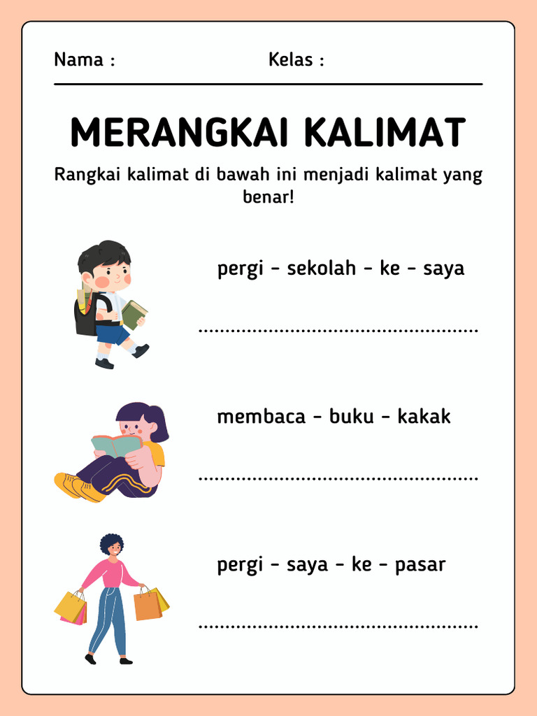 Tambahkan kata dalam kalimat | PDF