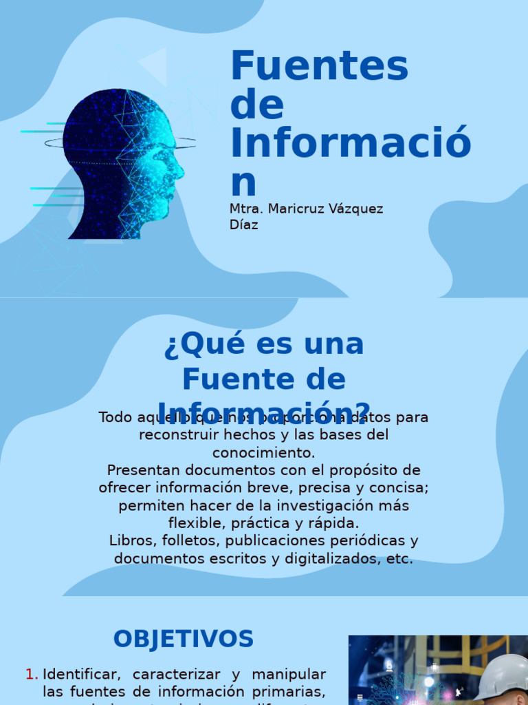 FUENTES DE INFORMACION (1) | PDF | Información