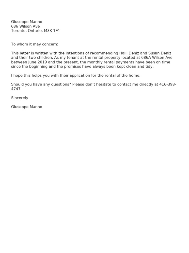 Referance Letter Halil Sept 2024 2 | PDF