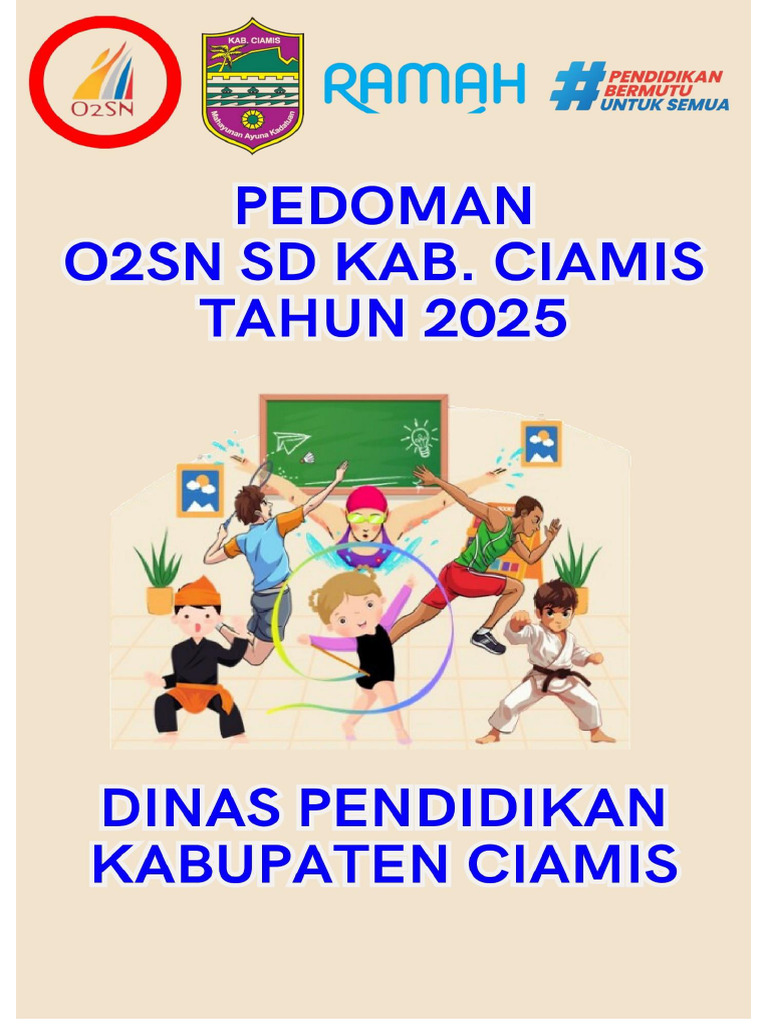 Pedoman O2SN SD Ciamis 2025 | PDF