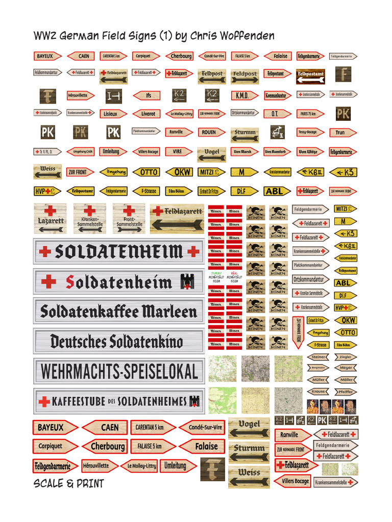 RF Field Signs German 1 | PDF