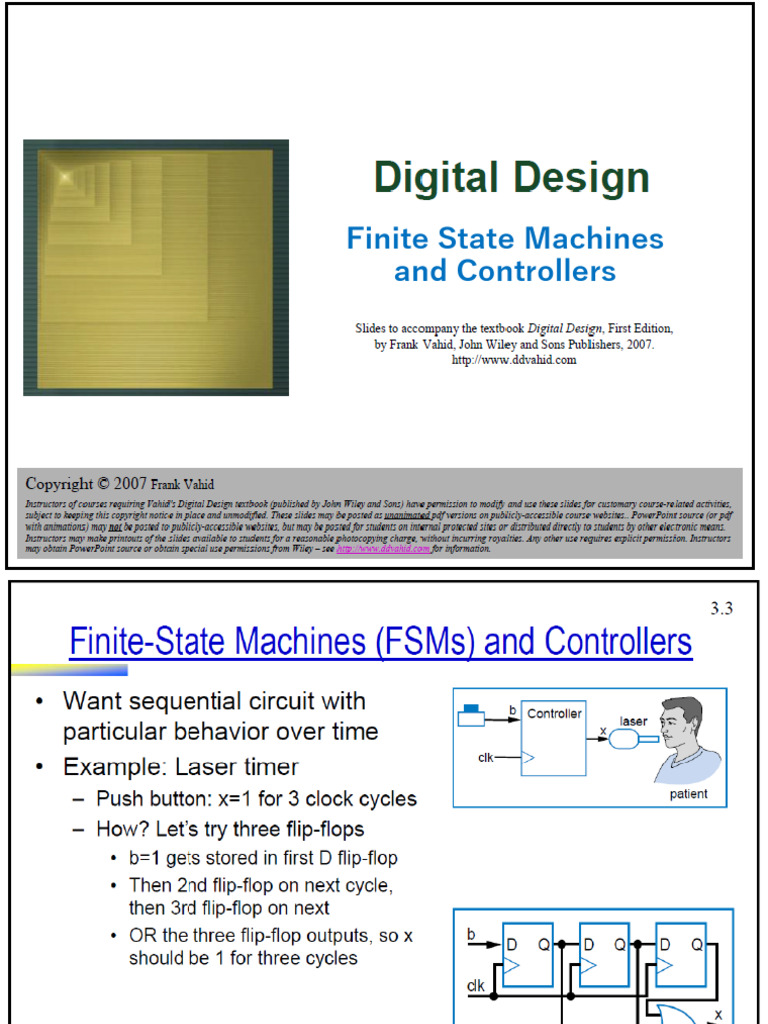 Finite State Machines and Controllers | PDF