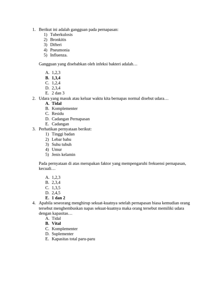 Soal Pas Kelas Xi Mia | PDF