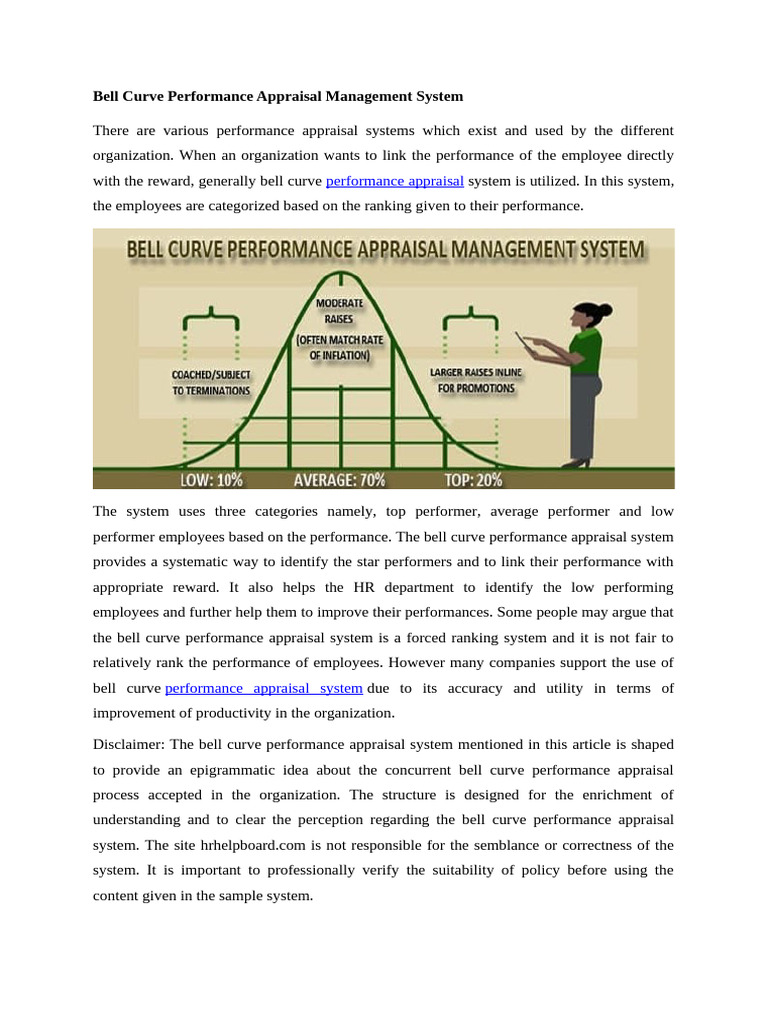 Bell Curve Performance Appraisal Management System | PDF | Performance ...