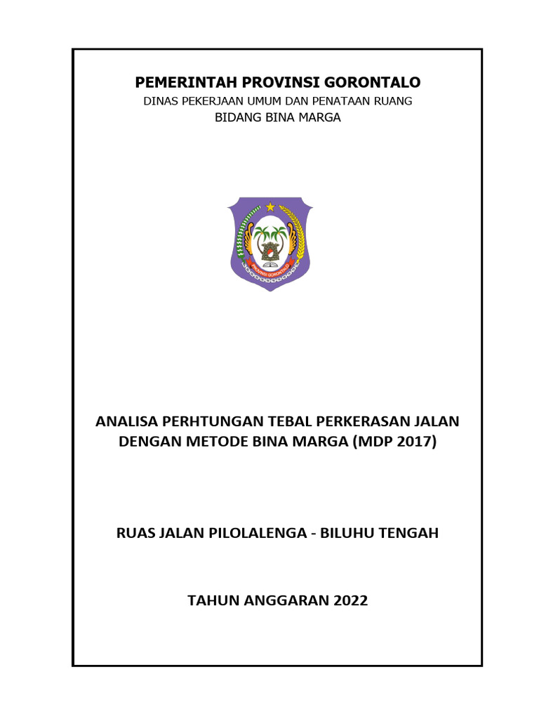 Analisa MDP 2017 - Pilolalenga-Biluhu Tengah | PDF