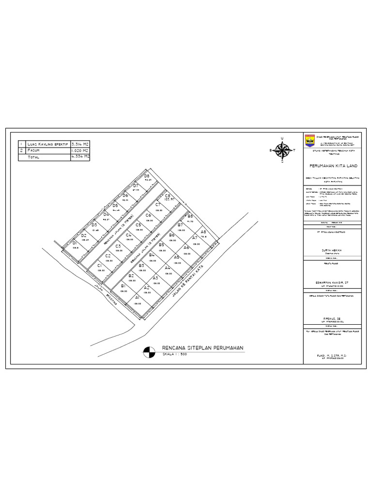 Siteplan Pantai Kata rev 6 | PDF