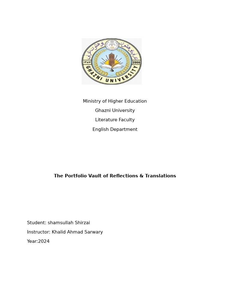 The Portfolio Vault | PDF