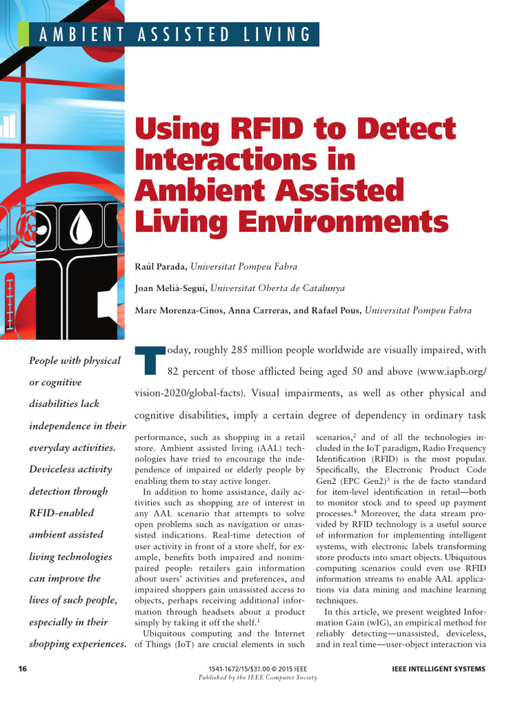 Using RFID To Detect Interactions in Ambient Assisted Living ...