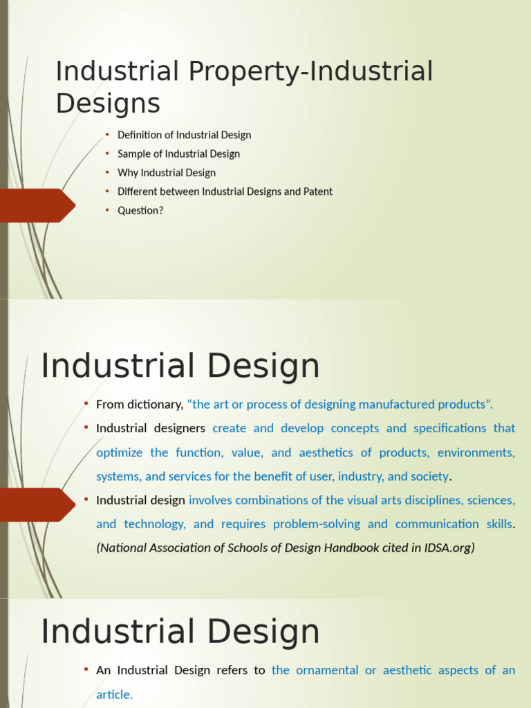 LU3-Industrial Property-Industrial Design | PDF | Design