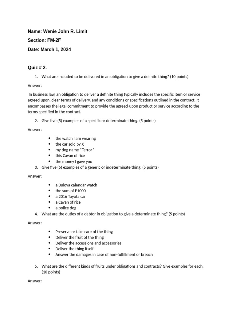 Business Law | PDF