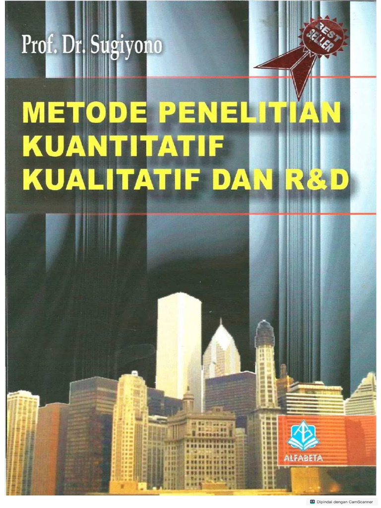 Sugiyono 2013 Metode Penelitian Kuantitatif Kualitatif Dan R D 1 | PDF