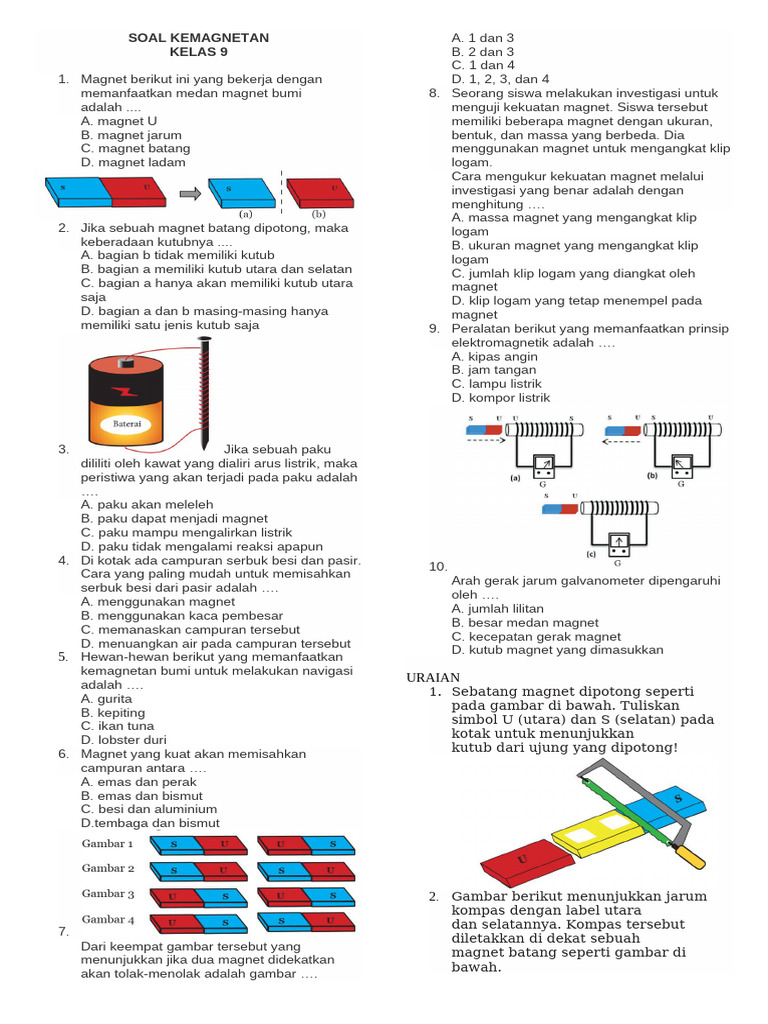 SOAL KEMAGNETAN | PDF