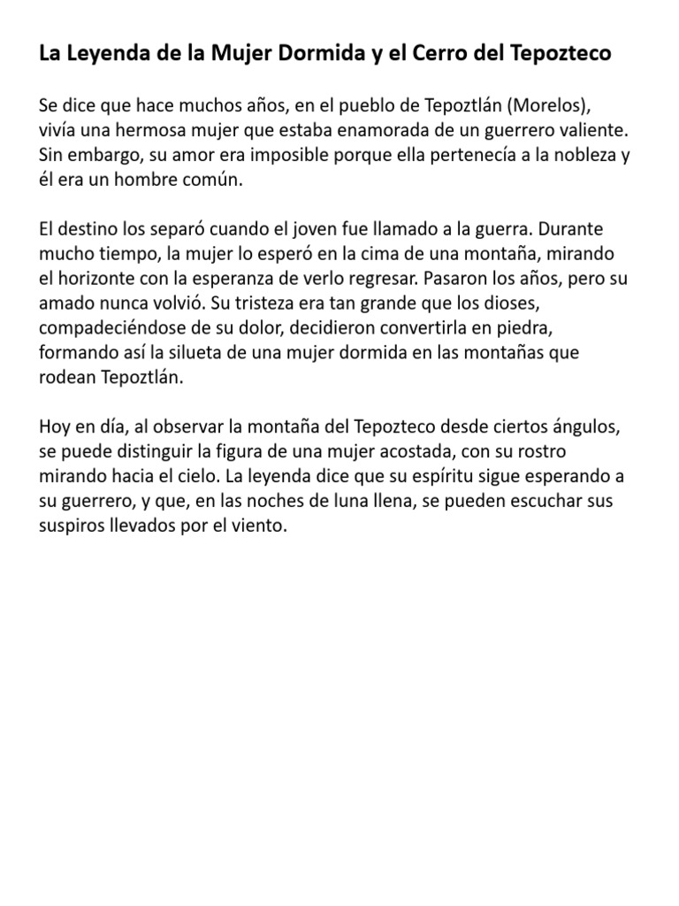 La Mujer Dormida | PDF